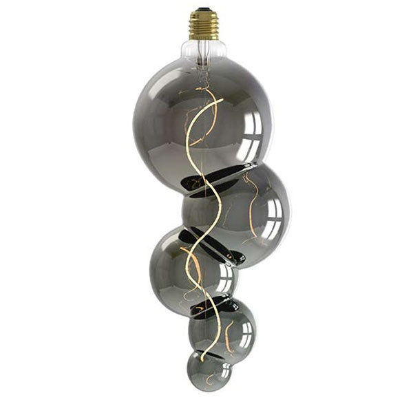 Calex XXL lamp E27 | Alicante | Titanium | 1800K | Dimbaar | 4W Calex 123led.nl